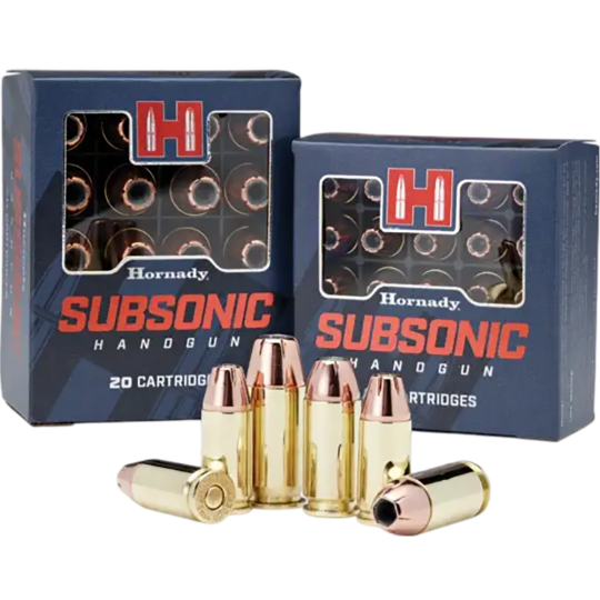 Hornady Subsonic Handgun 45 ACP 230gr XTP - 20rd Box