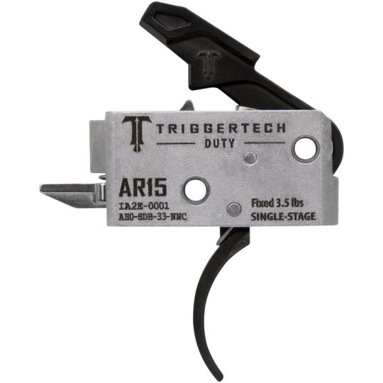 TriggerTech AH0SDB33NNC Duty Curved Trigger Single-Stage 3.50 lbs Draw ...