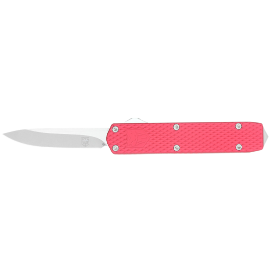 CobraTec Mini Mamba Gen II OTF Knife 2.25" D2 Red Aluminum Handle