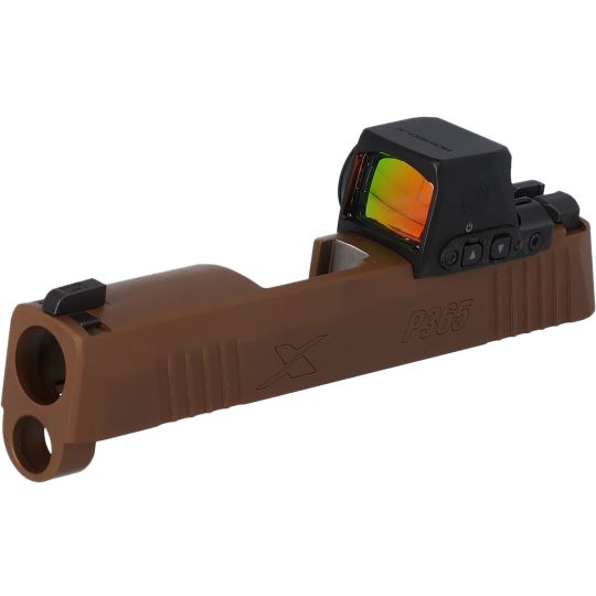 Sig Sauer P365 9mm Coyote Brown Slide with ROMEO-X Optic