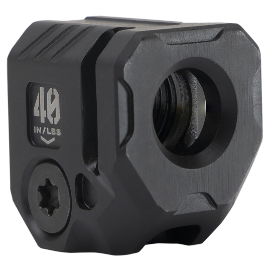 Strike Industries Micro Compensator - 9mm/.357 SIG, 0.89" Black Steel