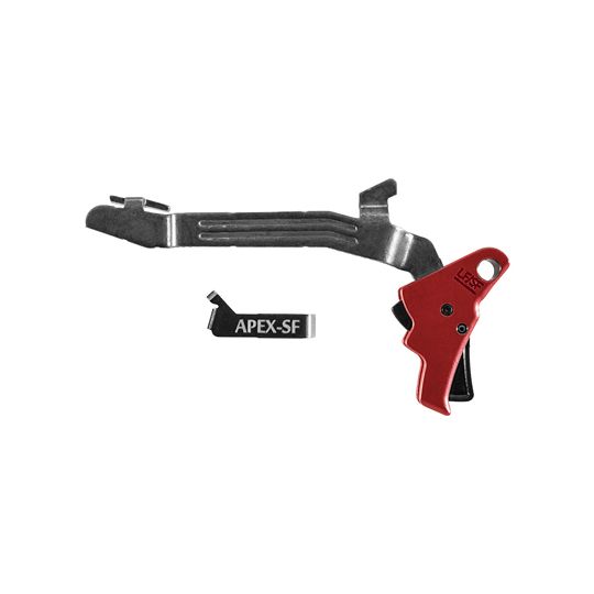 Apex Tactical Action Enhancement Trigger Kit Glock 43 43x 48 Black/red ...
