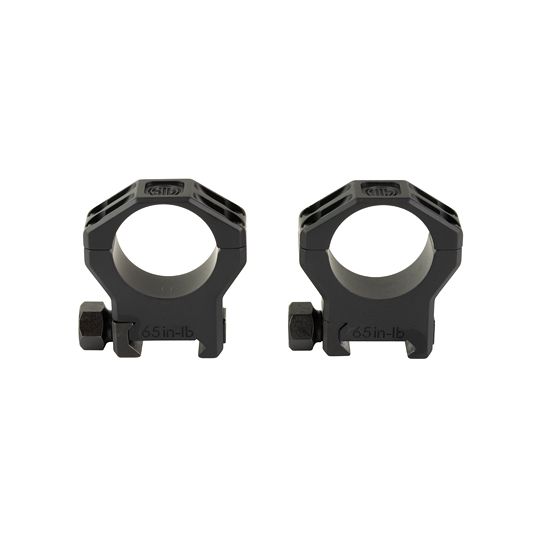 Sig Sauer Alpha6 30mm High Scope Ring Set, Black, Fits Picatinny