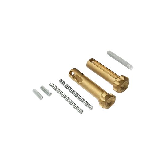 LanTac USA LLC, Ultimate Takedown Pin Set, Fits AR-15, TiN Finish, Gold