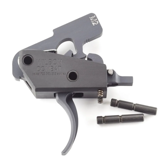 Wilson Combat Tactical Trigger Unit Two-stage Steel Black - TRTTUM2