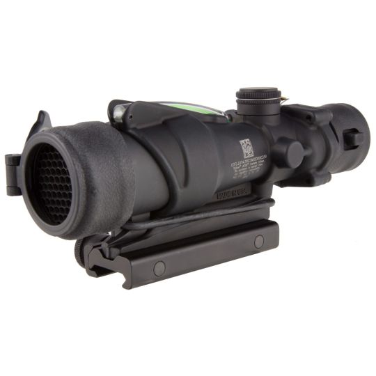 Trijicon, ACOG, 4x32, Dual Illuminated, Red Chevron, ARMY Rifle Combat ...